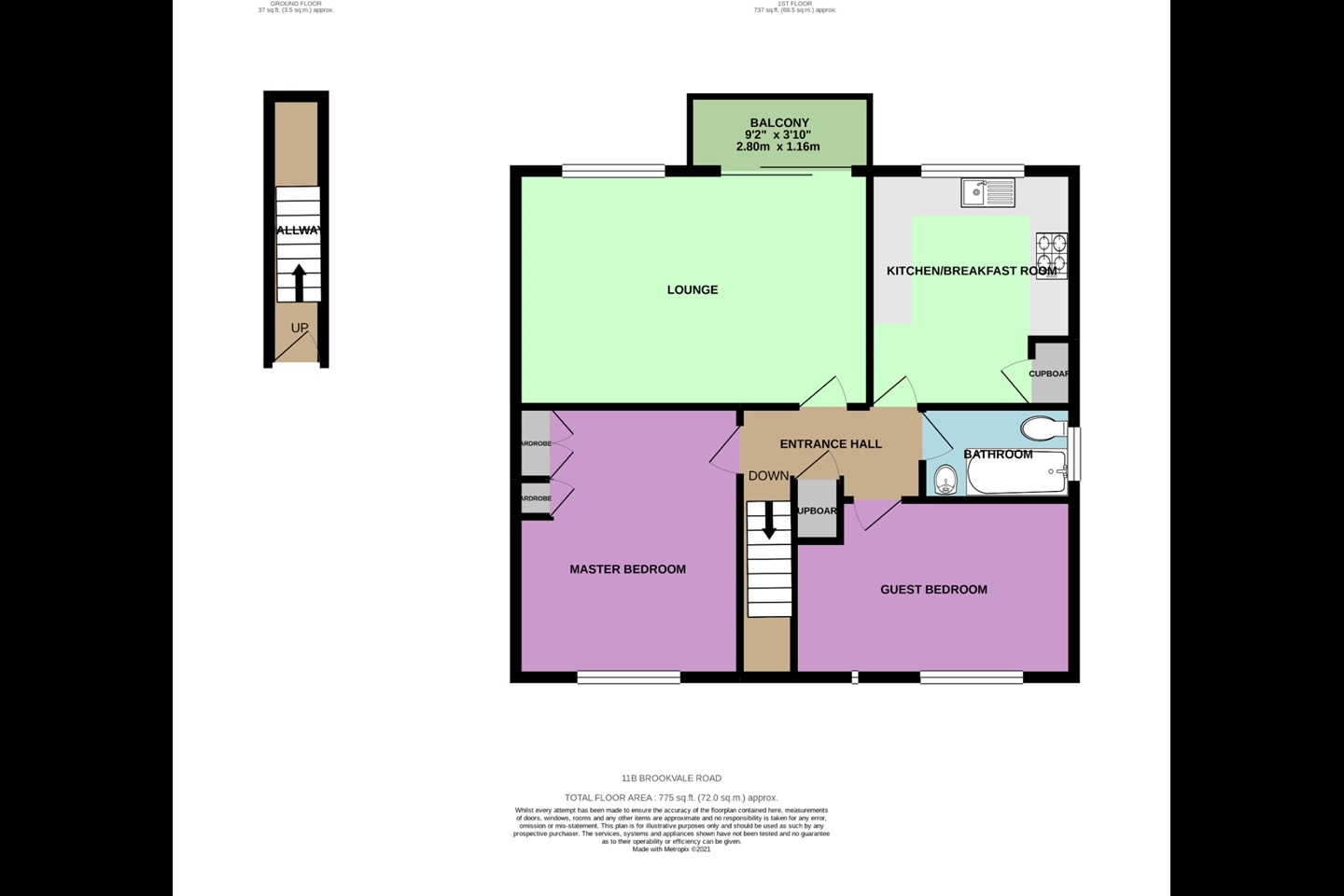 Southampton - 2 Bed Flat, Brookvale Road, SO17 - To Rent Now for £1,100 ...