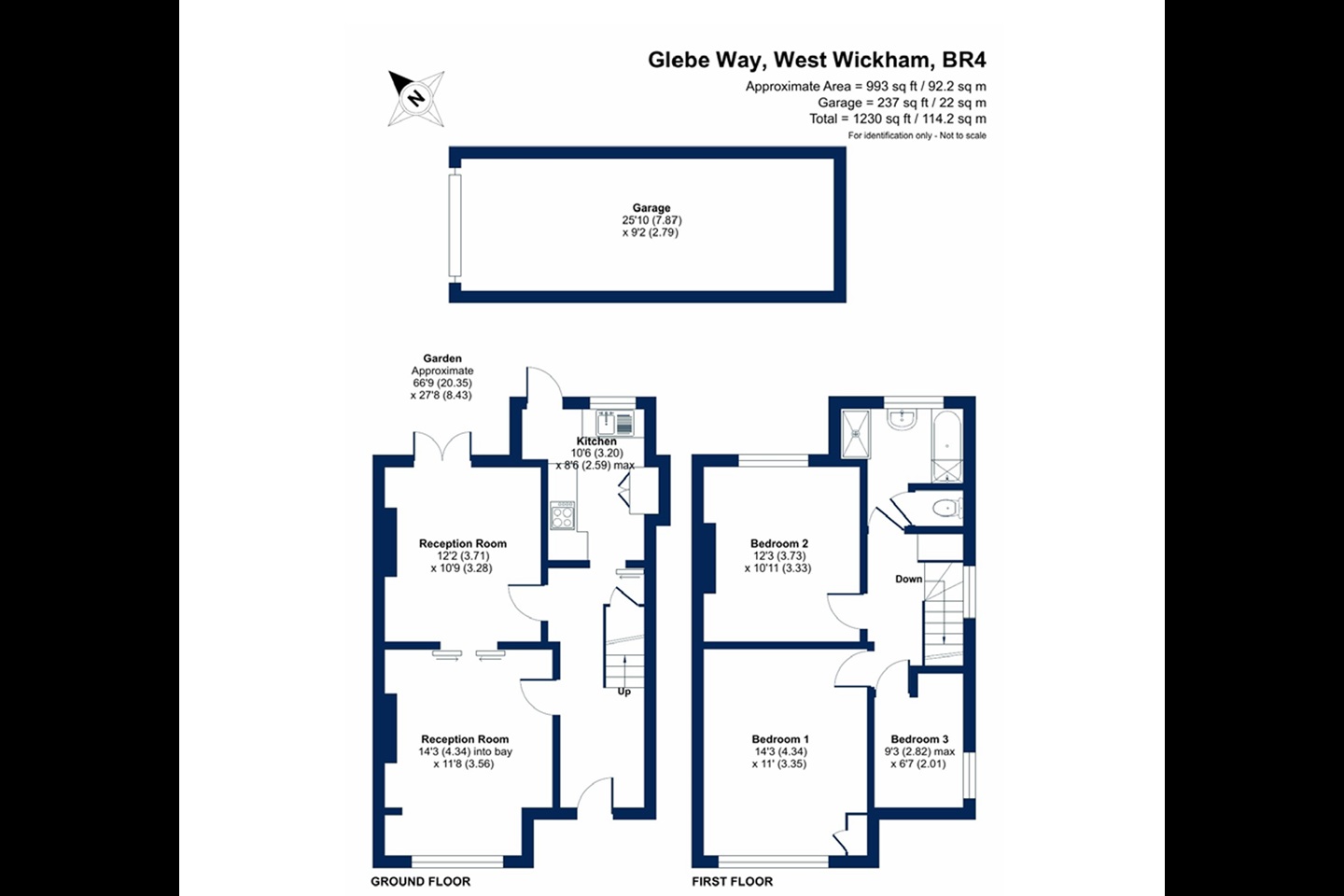 West Wickham - 3 Bed Semi-Detached House, Glebe Way, BR4 - To Rent Now ...