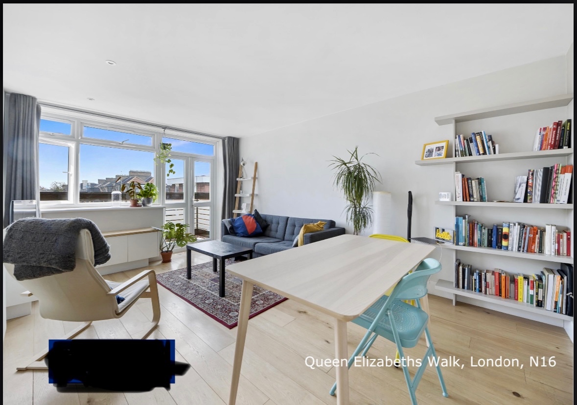 London - 2 Bed Penthouse, Queen Elizabeths Walk, N16 - To Rent Now for ...
