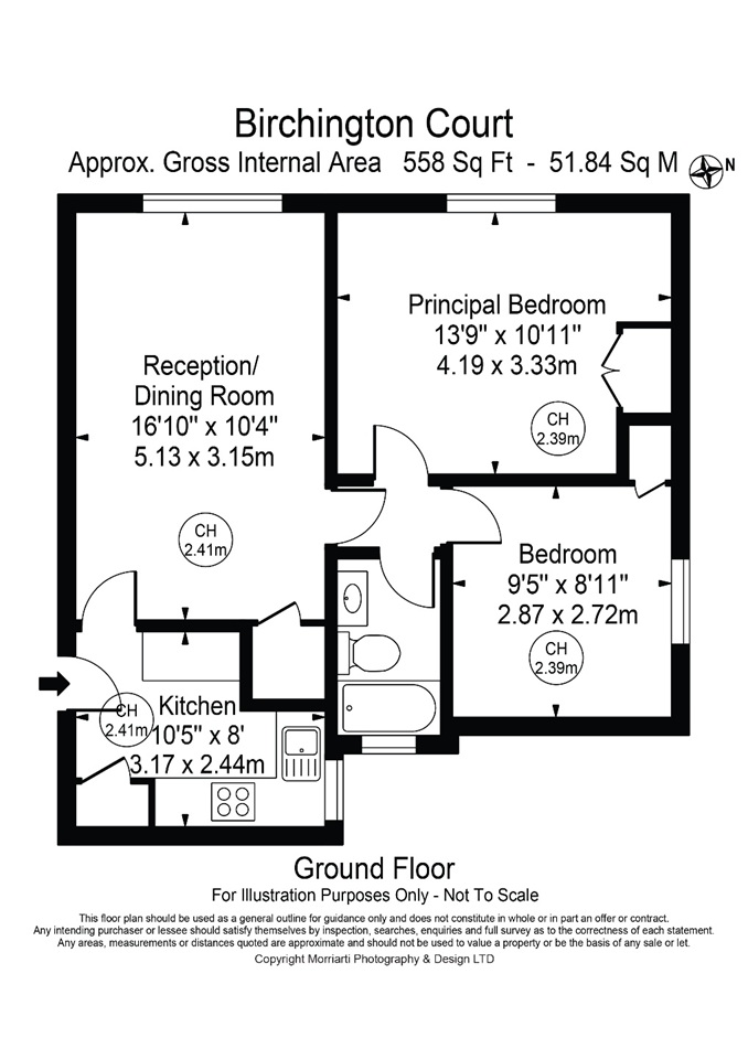 London - 2 Bed Flat, Crouch Hall Road, N8 - To Rent Now for £2,000.00 p/m