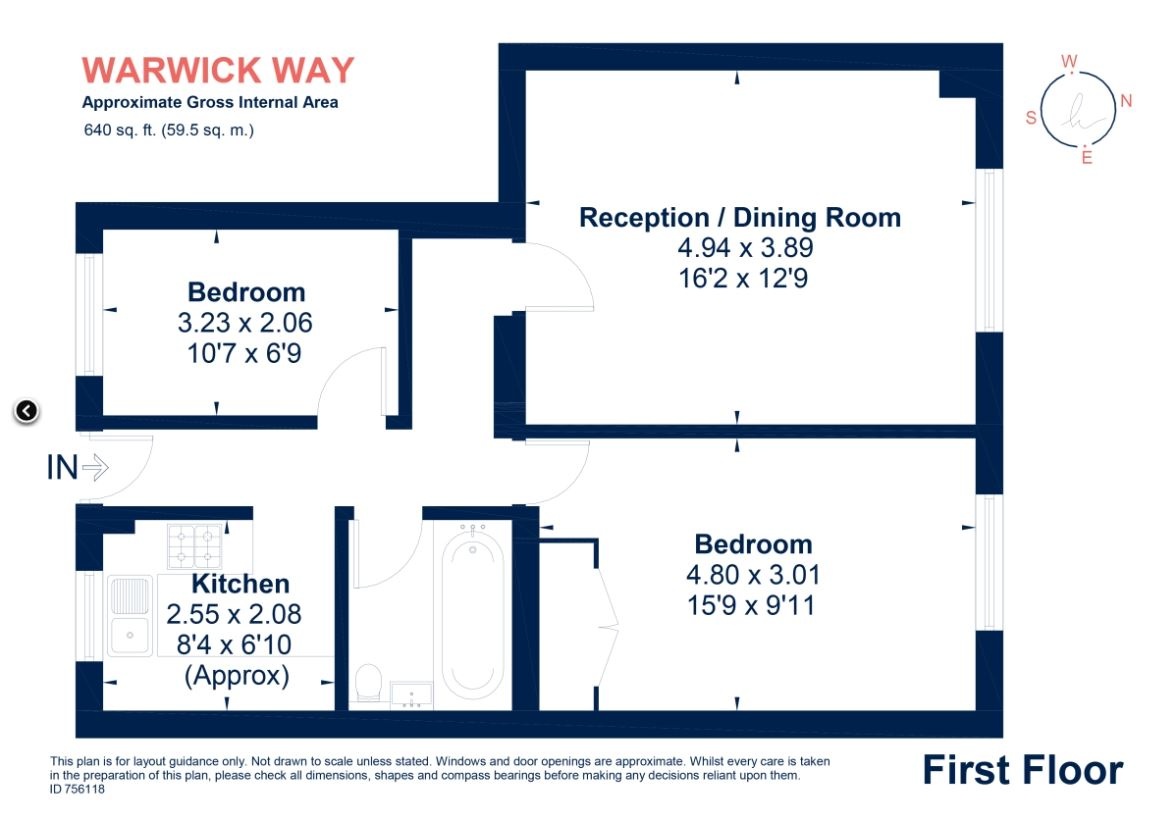 London - 2 Bed Flat, Warwick Way, SW1V - To Rent Now for £2,500.00 p/m