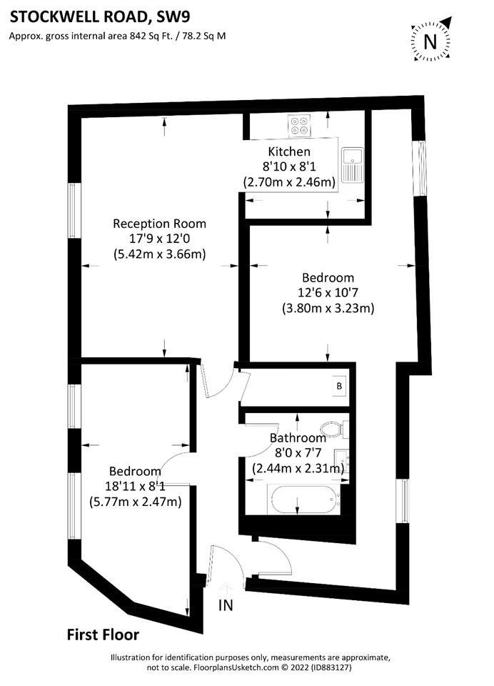 London - 2 Bed Flat, Stockwell Road, SW9 - To Rent Now for £2,100.00 p/m