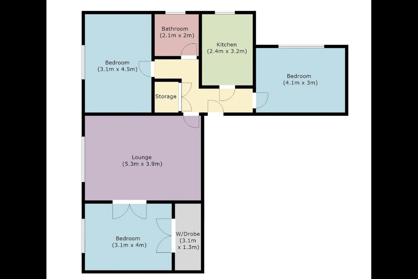 Salford - 3 Bed Flat, Squires Court, M5 - To Rent Now for £1,300.00 p/m