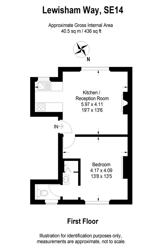 London - 1 Bed Flat, Lewisham Way, SE14 - To Rent Now for £1,700.00 p/m