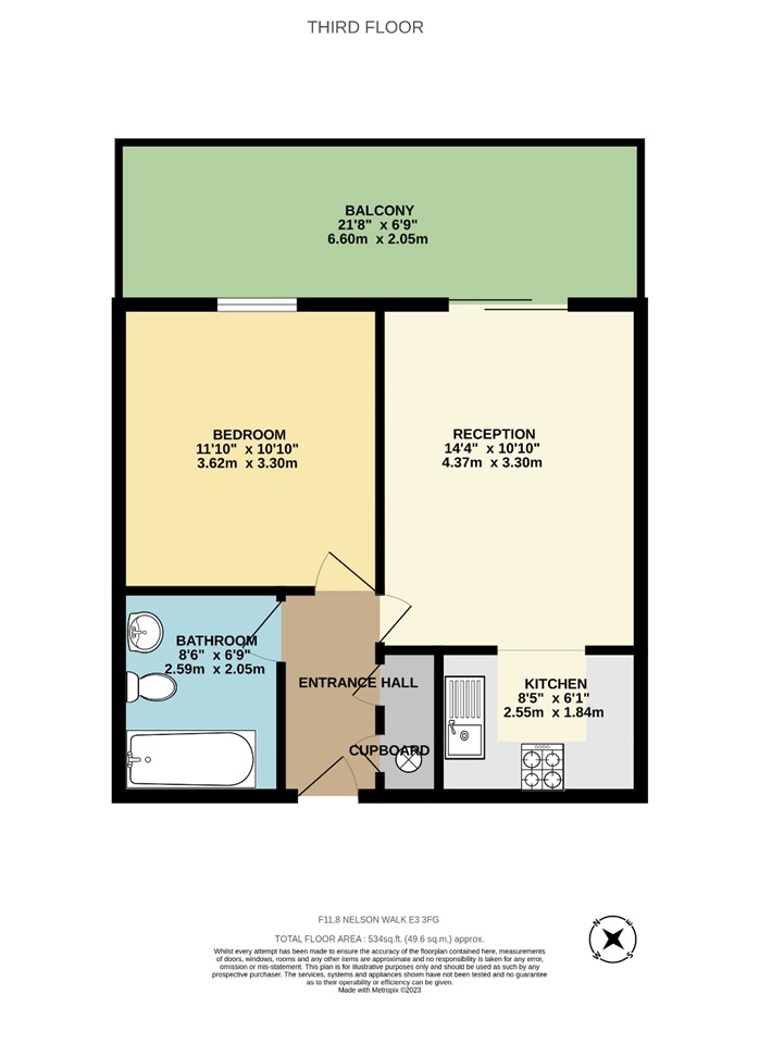 London - 1 Bed Flat, Nelson Walk, E3 - To Rent Now for £1,750.00 p/m