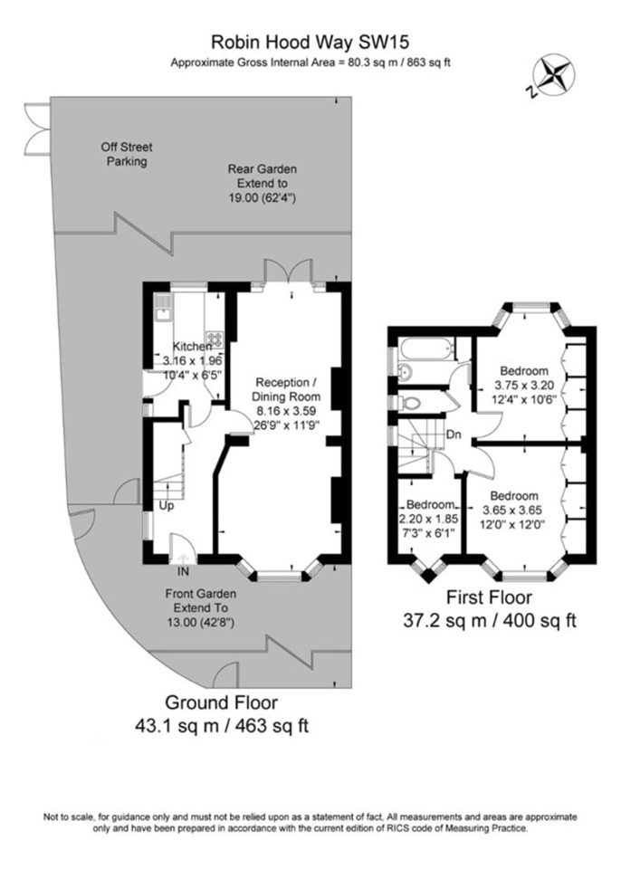 London - 3 Bed Semi-Detached House, Robin Hood Way, SW15 - To Rent Now ...