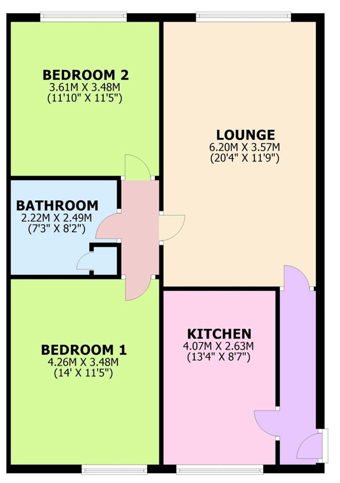 Lytham St. Annes - 2 Bed Flat, Bridge Court, FY8 - To Rent Now for £795 ...