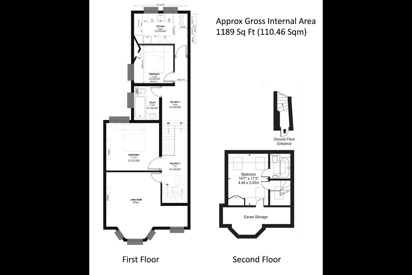 London - 3 Bed Flat, Upper Richmond Road West, SW14 - To Rent Now for £ ...
