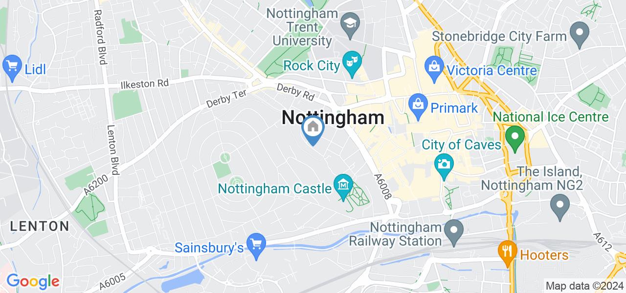 Nottingham - 1 Bed Flat, The Ropewalk, NG1 - To Rent Now for £875.00 p/m