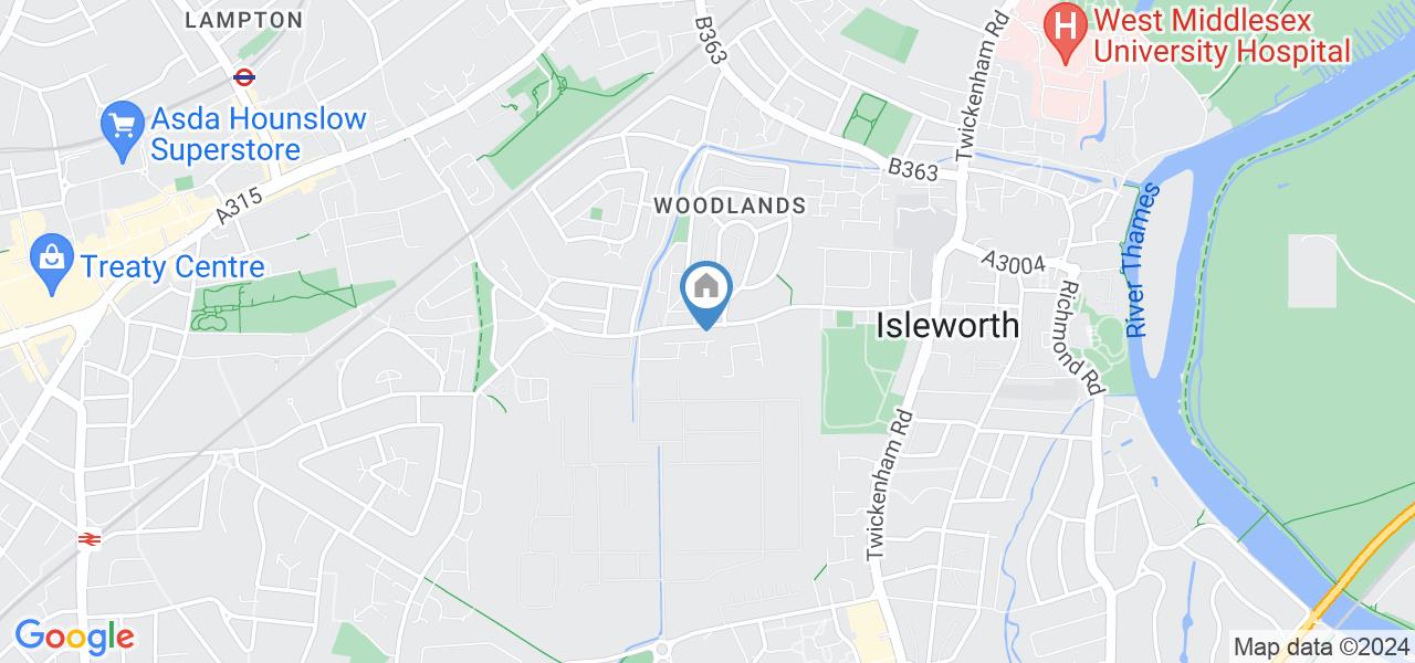 Isleworth - 1 Bed Flat, Worton Road, TW7 - To Rent Now for £1,350.00 p/m