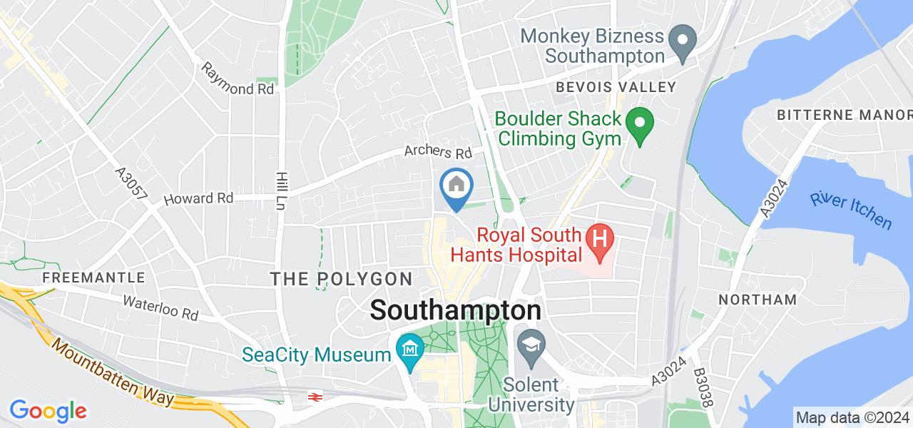 Southampton - 1 Bed Flat, Carlton Crescent, SO15 - To Rent Now for £995 ...