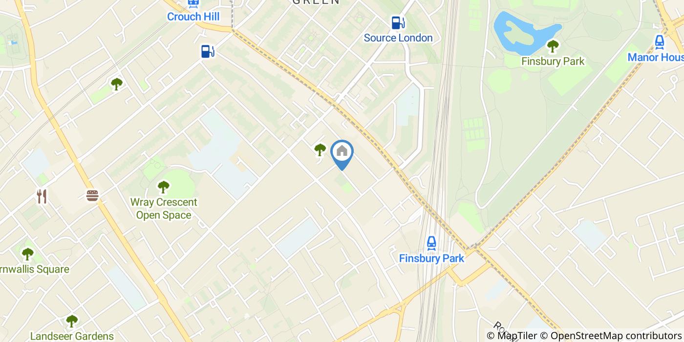 London - Studio Flat, Woodfall Road, N4 - To Rent Now for £1,300.00 p/m