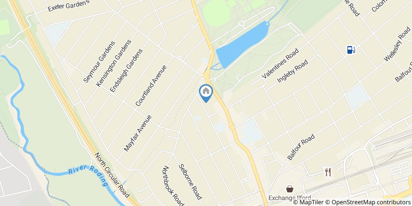 Ilford - 1 Bed Flat, Mansfield Road, IG1 - To Rent Now for £1,200.00 p/m