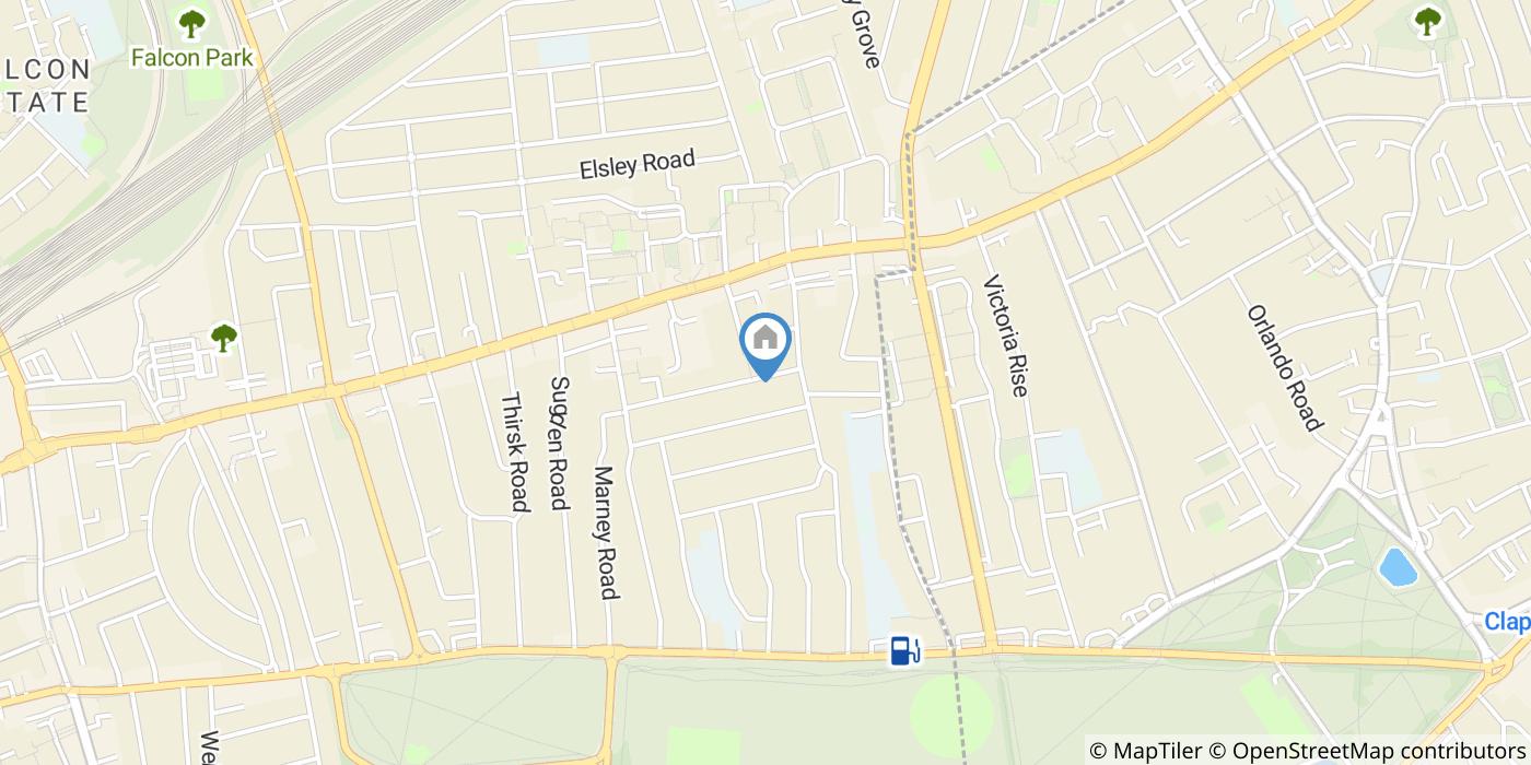 London - 2 Bed Flat, Gowrie Road, SW11 - To Rent Now for £2,200.00 p/m