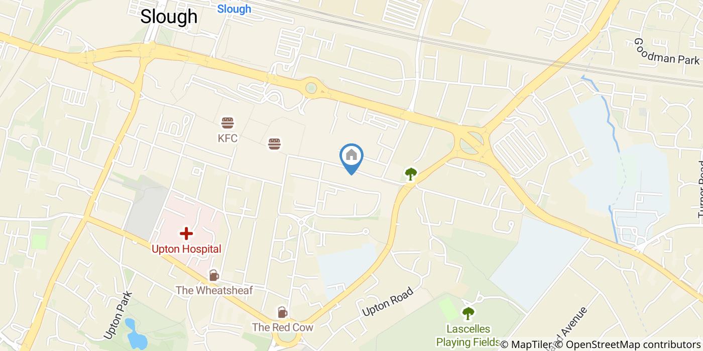 Slough - Studio Flat, High Street, SL1 - To Rent Now for £1,000.00 p/m