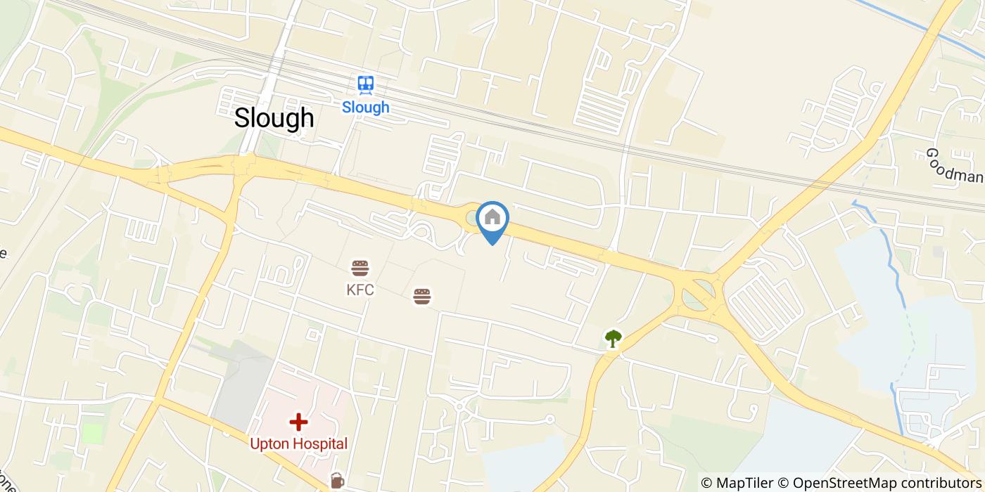 Slough - 1 Bed Flat, Verona Apartments, SL1 - To Rent Now for £1,248.00 p/m