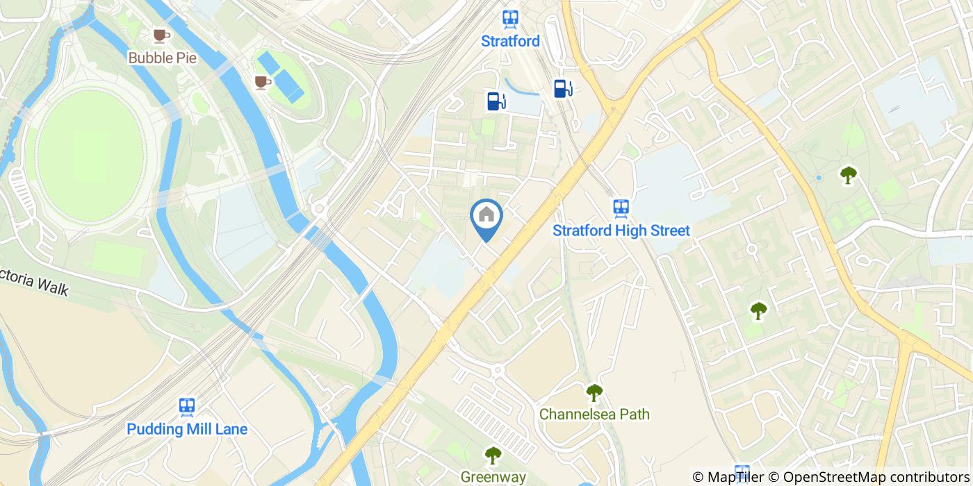 London - Studio Flat, Park Lane, E15 - To Rent Now for £1,000.00 p/m