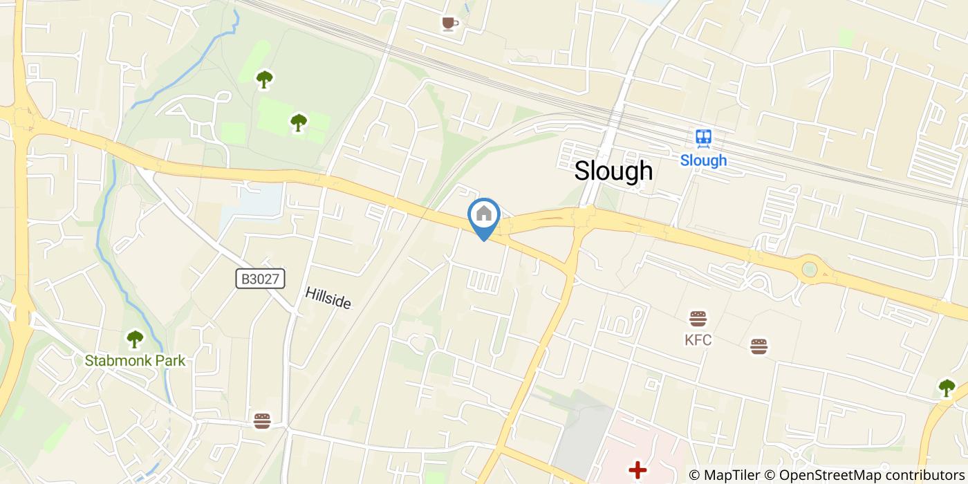 Slough - 1 Bed Flat, High Street, SL1 - To Rent Now for £1,090.00 p/m